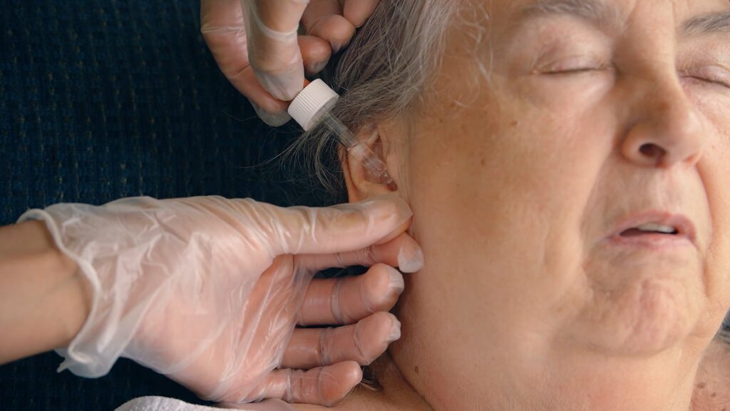 Applying Ear Drops Caretutor Social Care Elearning